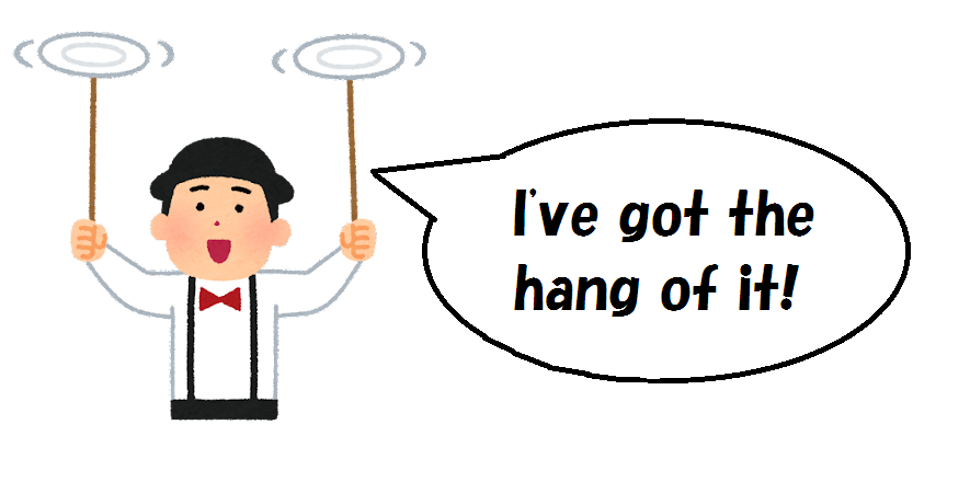 get the hang of itの意味とは？ - ルーちゃんの🐾英語教室