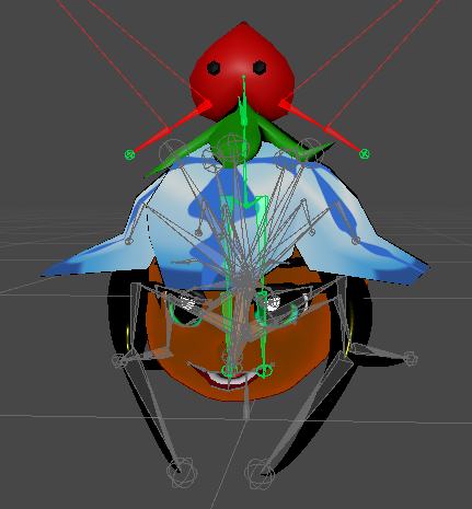 Process of converting a self-made virtual character (other than a ...