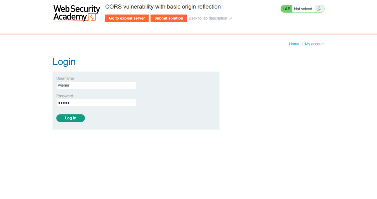 CORS vulnerability with basic origin reflection をやってみた - The light of hope to the other side of ...