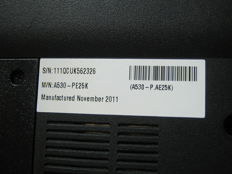 LG運試し！ ～開封編～ 『LG XNOTE A530』 ジャンク - UAP14475 のブログⅢ