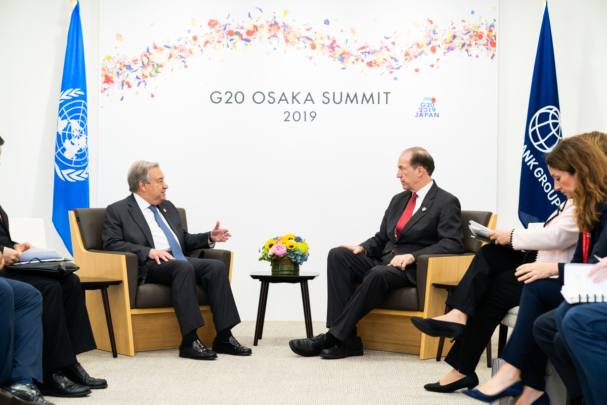 【G20 Osaka Summit】Illustrating the Secretary-General's Visit to Osaka ...