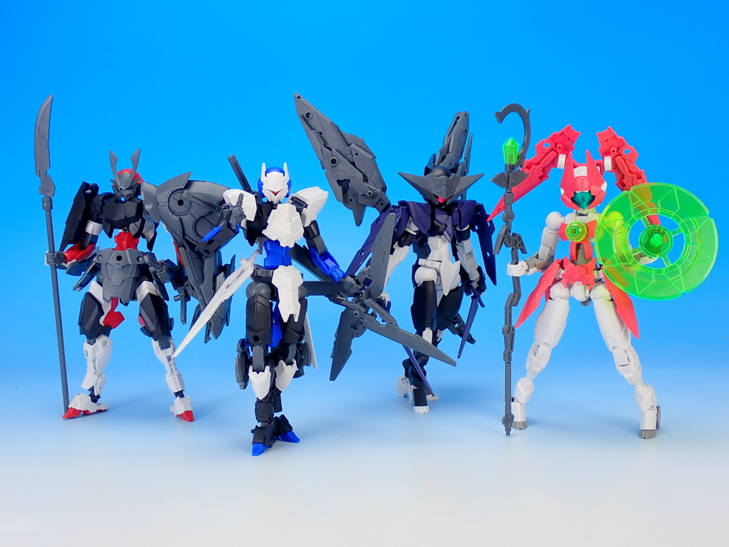 30MMマクシオン軍と30MSを組み替えて遊ぶ - YOの玩具箱