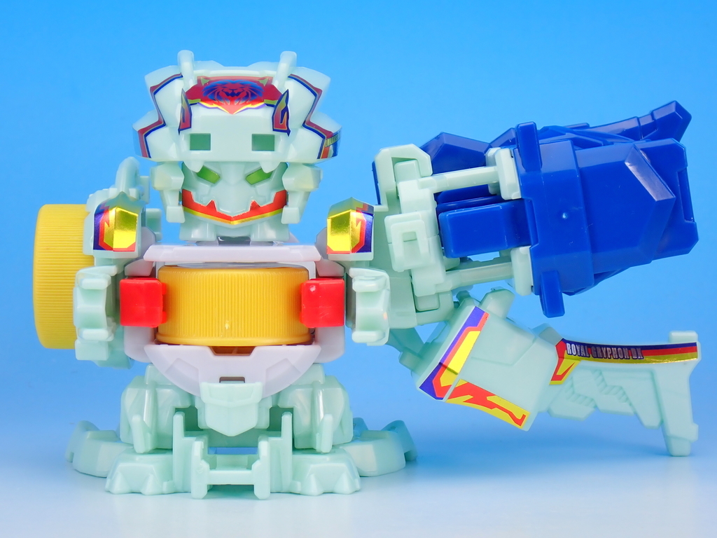 ボトルマン BOT-43 ブレンド合体 ロイヤルグリフォン DX で遊ぶ - YOの玩具箱