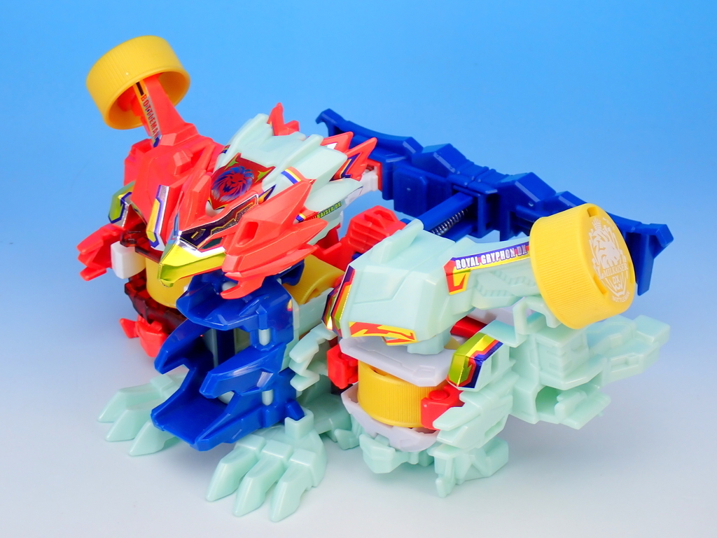 ボトルマン BOT-43 ブレンド合体 ロイヤルグリフォン DX で遊ぶ - YOの玩具箱