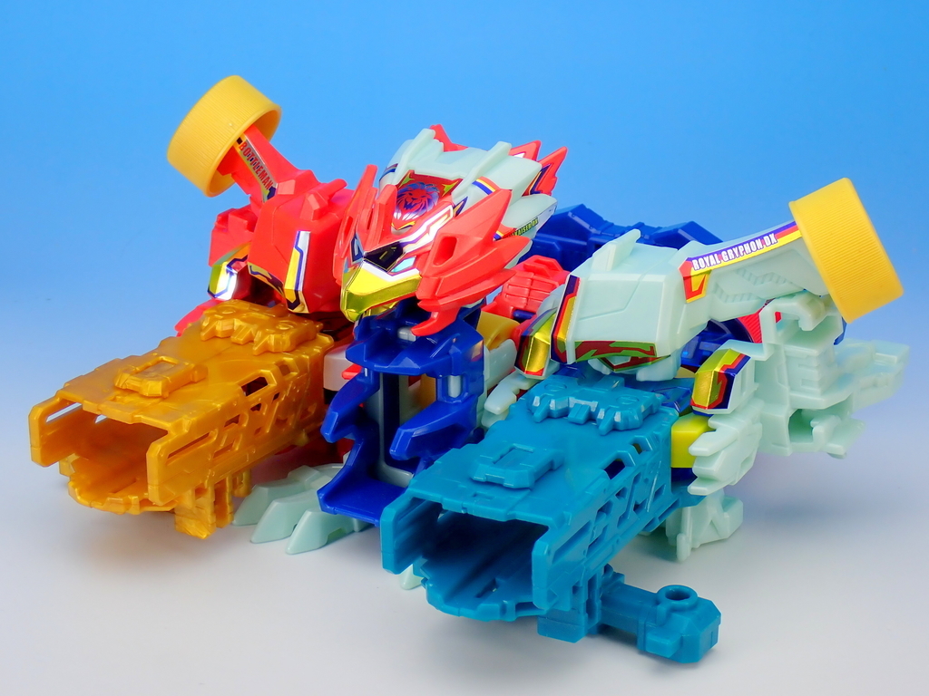 ボトルマン BOT-43 ブレンド合体 ロイヤルグリフォン DX で遊ぶ - YOの玩具箱