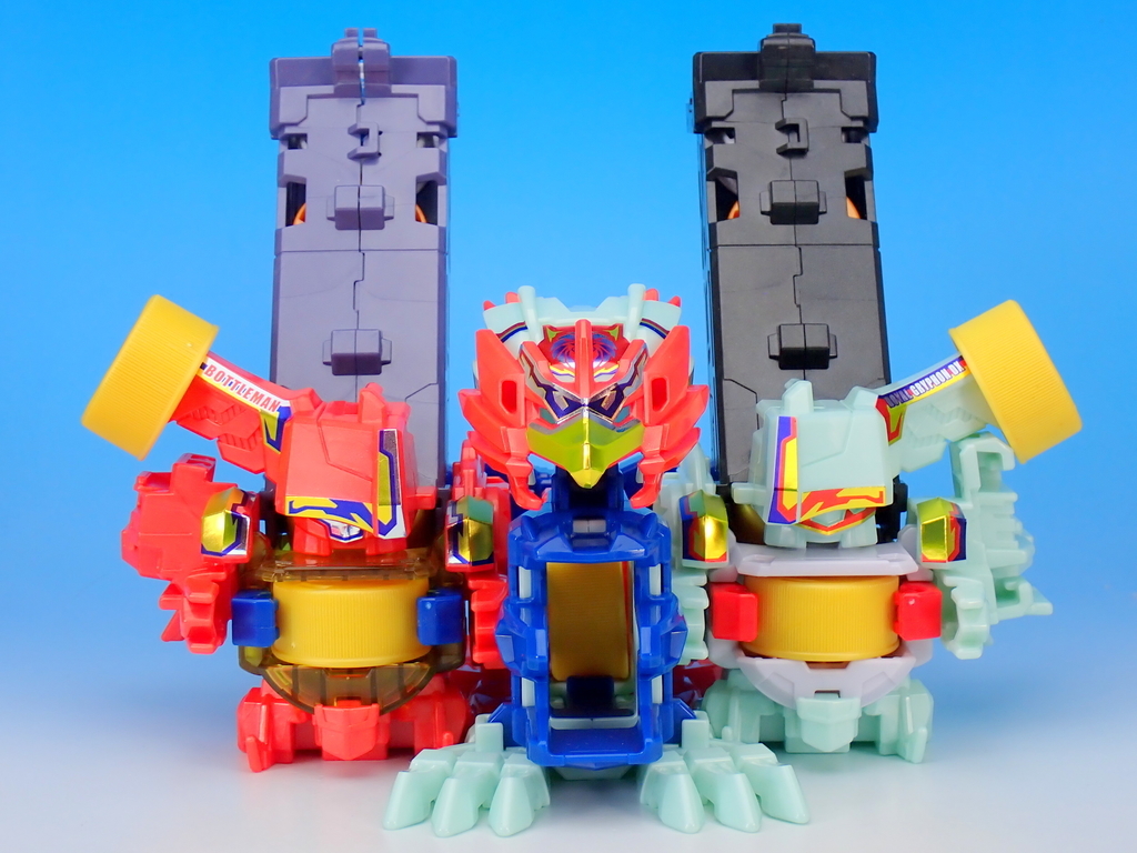 ボトルマン BOT-43 ブレンド合体 ロイヤルグリフォン DX で遊ぶ - YOの玩具箱