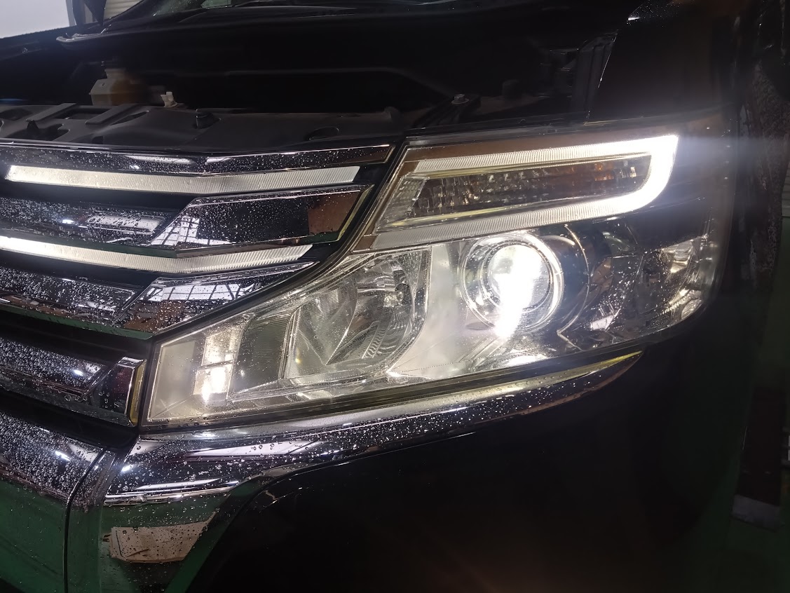 ステップワゴンRK系ヘッドライトLED （ホンダ ステップワゴン (RK系 前期) 対応 LED ポジションランプ T10 5連 90lm ...