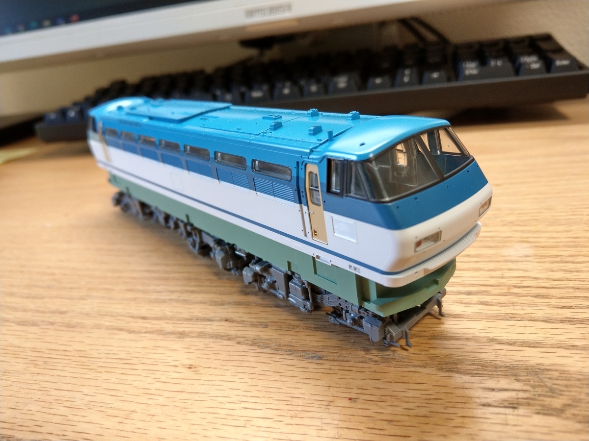 TOMIXのEF66-100(HO-138)をから112号機を整備した - Underber_Yuba