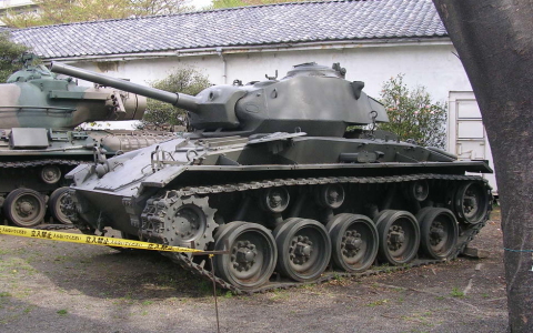 M24軽戦車（Light Tank M24）の展示場所 - 用廃機ハンターが行く！