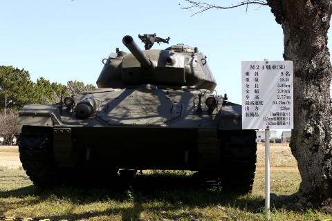 M24軽戦車（Light Tank M24）の展示場所 - 用廃機ハンターが行く！