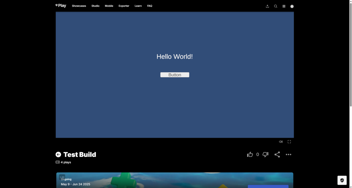 【Unity,WebGL】マルチプレイルーム制作②～開発環境の準備とWebGLビルド設定～ - うぱうぱ日記