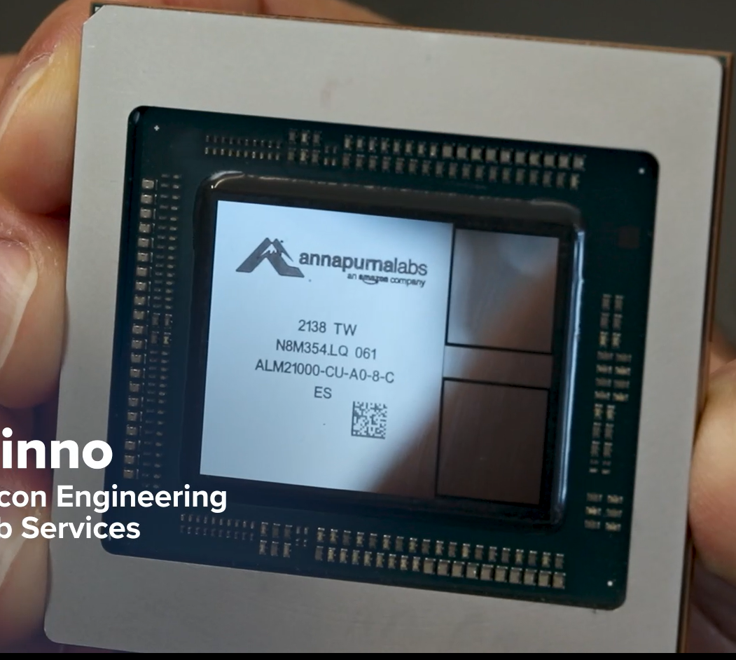 AWS Trainium の 実物が公開されたかな？ - Vengineerの妄想