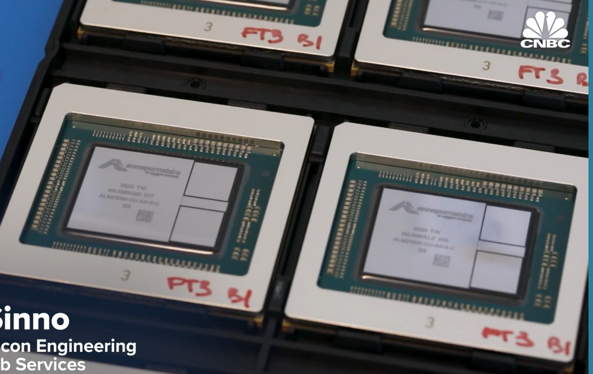 AWS Trainium の 実物が公開されたかな？ - Vengineerの妄想