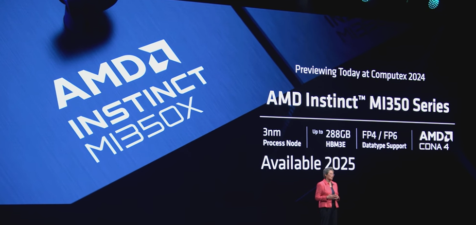 AMD MI325/MI350 を発表 - Vengineerの妄想