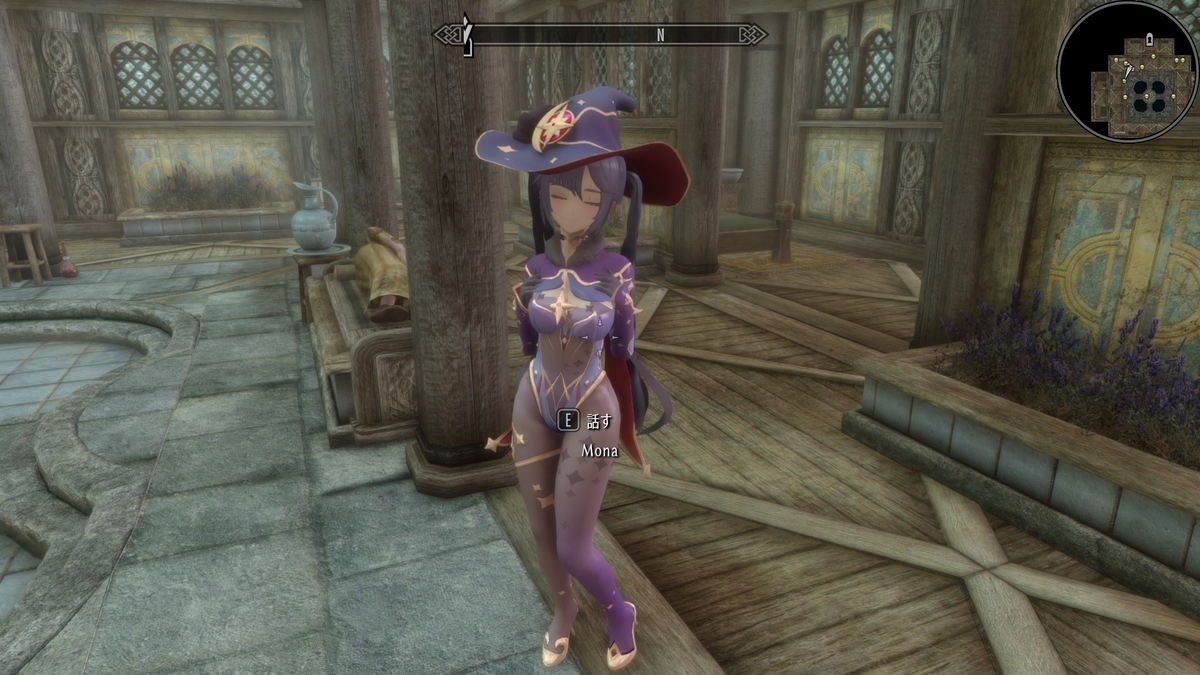 【MOD】Skyrimに原神のモナ(mona)を追加する手順 - オタクパパの日常