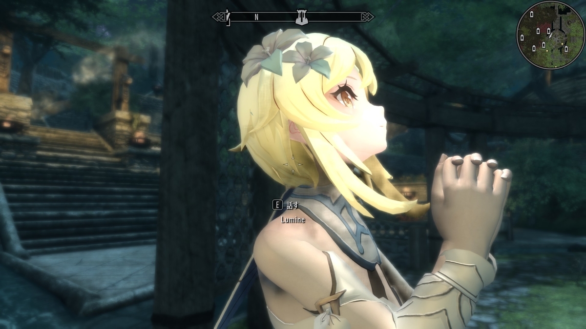 【MOD】Skyrimに原神の蛍(Lumine)を追加する手順 - オタクパパの日常