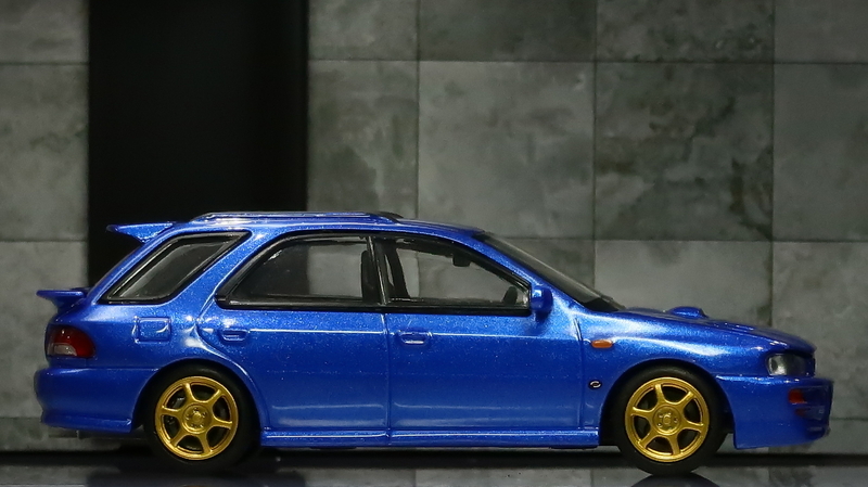 【ミニカーレビュー】 Motorhelix 1/64 - Subaru Impreza Wagon WRX STi Version VI ...