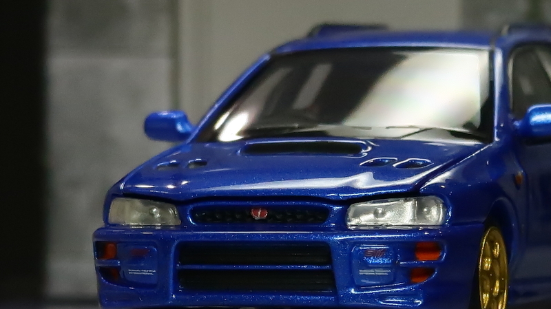 【ミニカーレビュー】 Motorhelix 1/64 - Subaru Impreza Wagon WRX STi Version VI ...