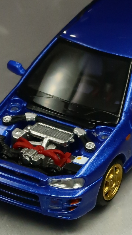 【ミニカーレビュー】 Motorhelix 1/64 - Subaru Impreza Wagon WRX STi Version VI ...