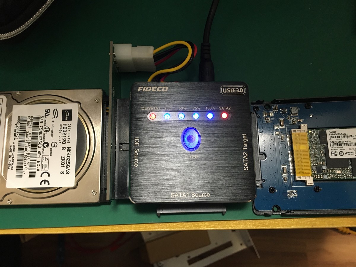 TDS5034のHDDを換装 - Weintraub’s blog