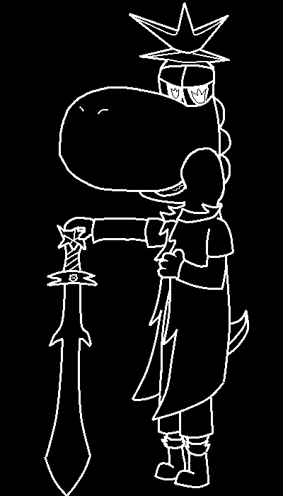 Meet Shadow Yoshi. - Yoshi Legacy: Heroes of the Mushroom Continent