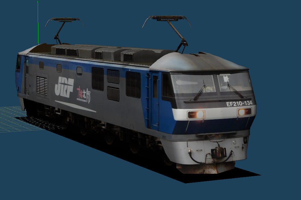 EF210形100番台ストラクチャ - RED_ROSE