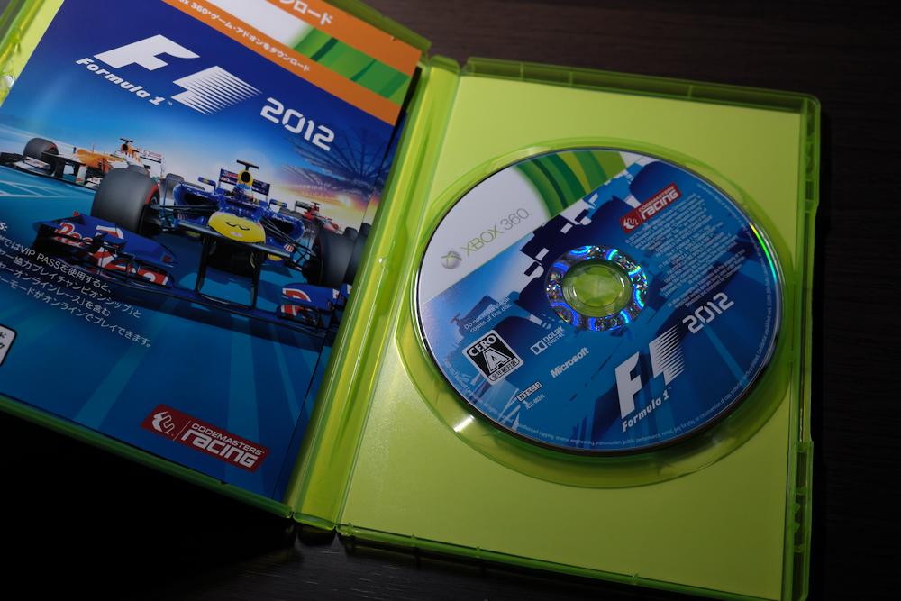 新品の「F1 2012」（Xbox 360版）を極秘入手 ～ 開封編 ～ - ベテランゲーマーのゲームブログ