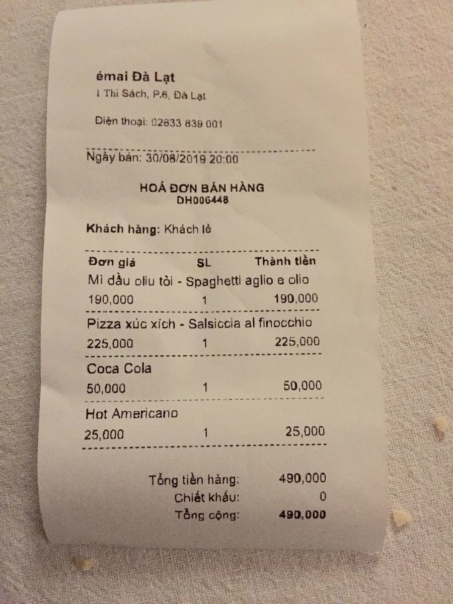 ベトナムの避暑地、ダラットで美味いイタリアンをいただく😗emai restaurant cafe & bar 🇮🇹シンチャオ ベトナム🇻🇳 ...