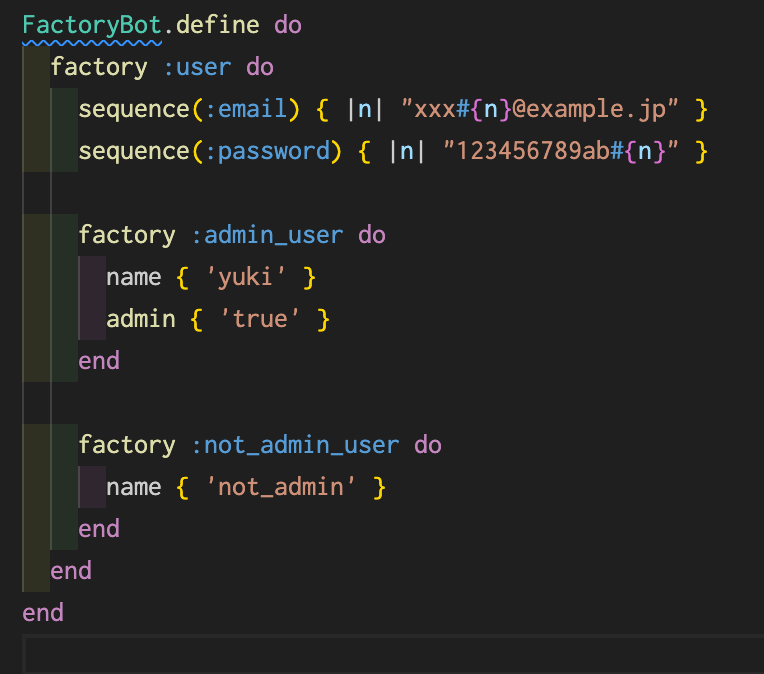 RSpecのFactoryの継承エラーにtraitで対応する - 自転車とプログラミング