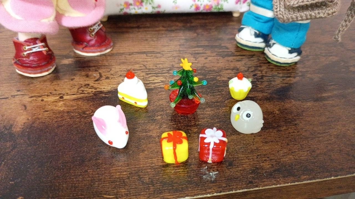 小さいパーティー - 紫陽花と夕焼け