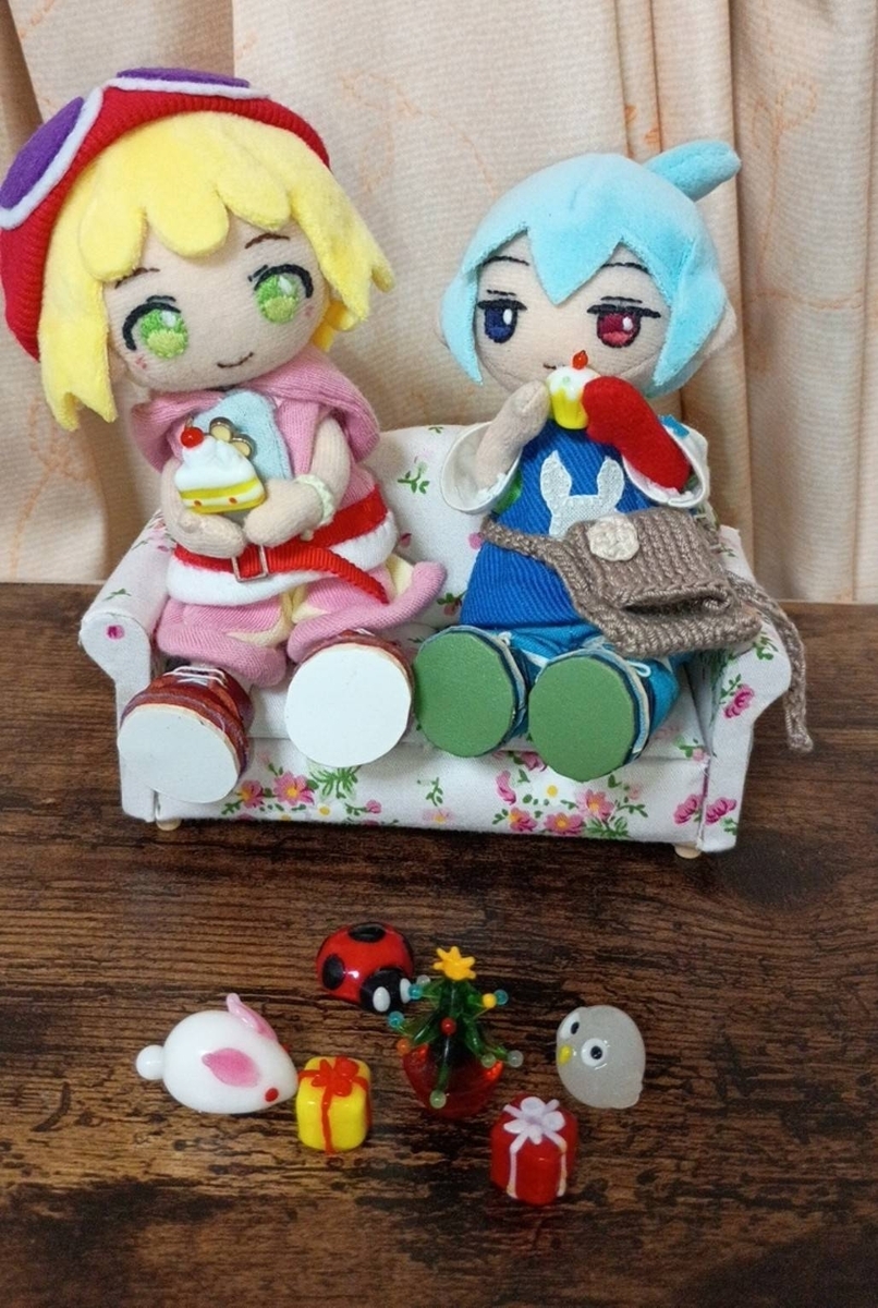 小さいパーティー - 紫陽花と夕焼け