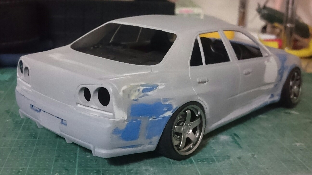 ER34(4dr)GTR風味製作⑥ - のんびりめいきんぐ