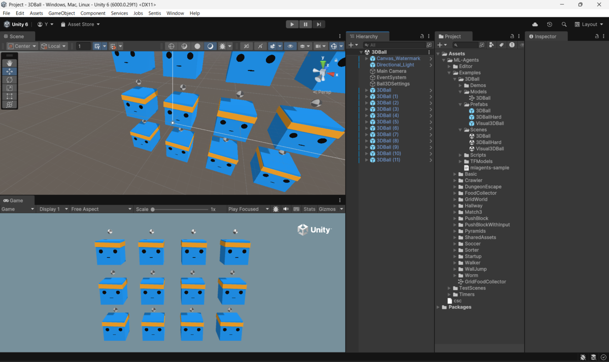 【ML-Agents Release 22】WSL2 で ML-Agents の環境構築をする ～ ML-Agents の概要紹介からサンプル環境での学習実行まで ～ - Yuulis.log