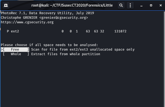 Little - SuSeC CTF 2020 Forensics writeup - 4ensiX