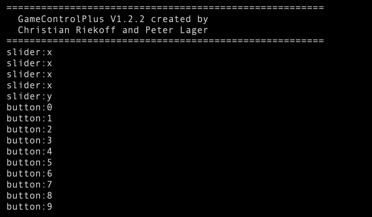 Processingとゲームコントローラを接続しよう！ - ZawaWorks’s diary