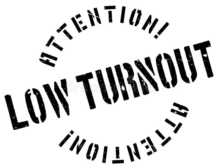 low voter turnout - a-hareのブログ