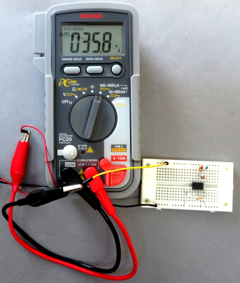 いちばん簡単なドロボー除け（かな？） - 勝手な電子工作・・