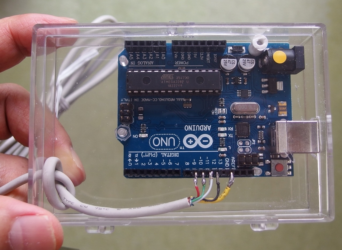 Zoom用かんたん操作ボタンをArduino-UNOで作る（その2）やったね！ - 勝手な電子工作・・