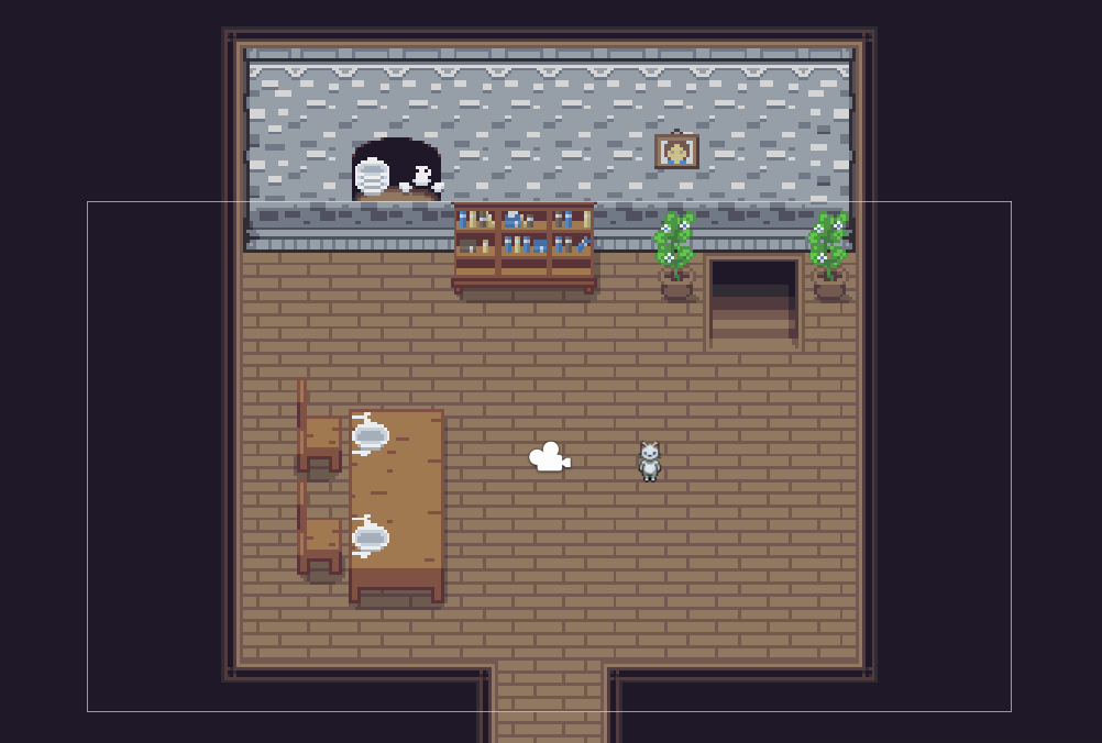 Unityで2DのRPGを作る - 地下室のある部屋を作ってみる - ものづくりのブログ