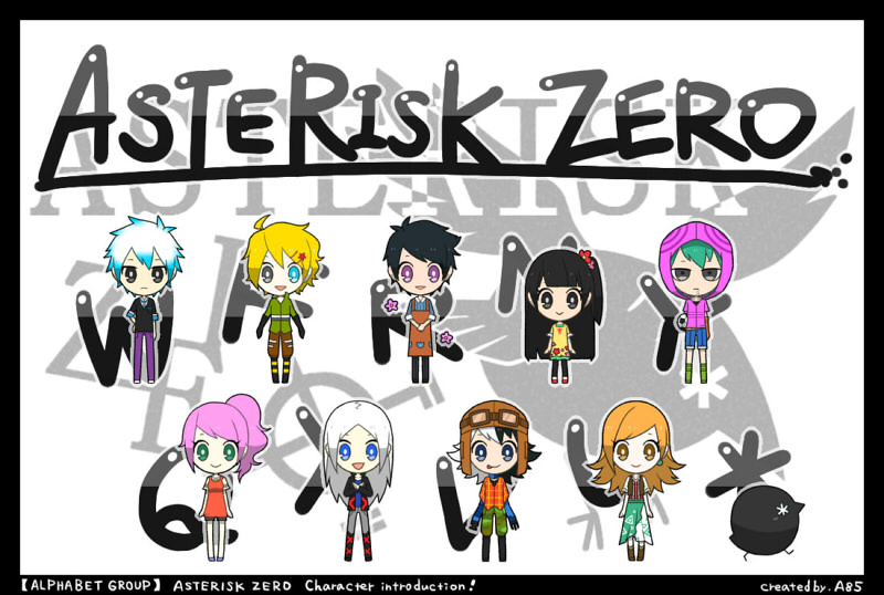ASTERISK ZERO - CUTE ACUTE TRIANGLE