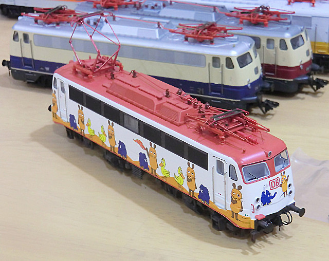 Trix 22667 DB 110 487-6 Ep.5 "Mit der Maus" - 穂の原でんしゃ製作所