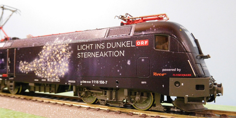 Roco 73238 ÖBB 1116 158-5 "Licht ins Dunkel" Ep.6 - 穂の原でんしゃ製作所