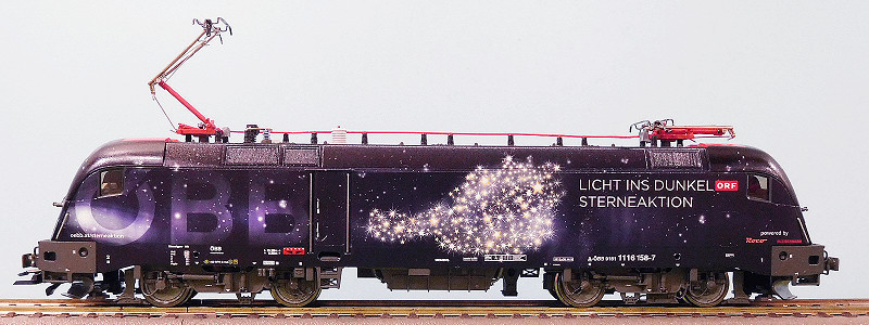 Roco 73238 ÖBB 1116 158-5 "Licht ins Dunkel" Ep.6 - 穂の原でんしゃ製作所