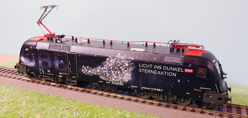 Roco 73238 ÖBB 1116 158-5 "Licht ins Dunkel" Ep.6 - 穂の原でんしゃ製作所
