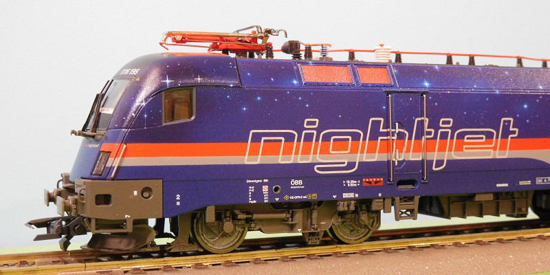 Roco 73242 ÖBB 1116 195-9 'Nightjet' その2 - 穂の原でんしゃ製作所