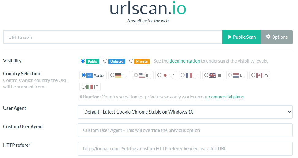 urlscanがいつの間にか日本のサーバーからのスキャンに対応していた件 - 以下省略!