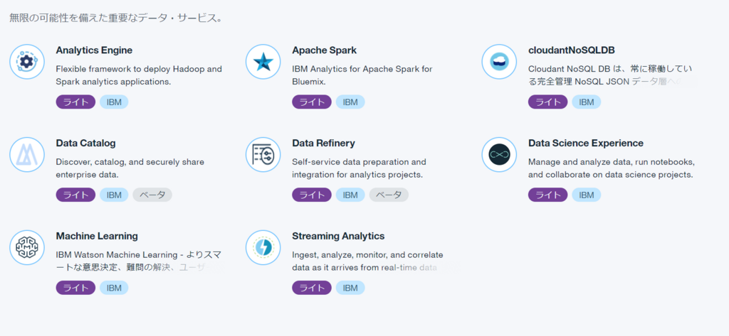 IBM CloudでAnalytics Engineを触る - Ponz Dev Log