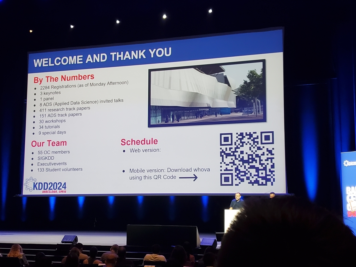 データマイニングの国際学会KDD2024＠スペインでは、やはりLLM関連の話題が豊富 - Taste of Tech Topics