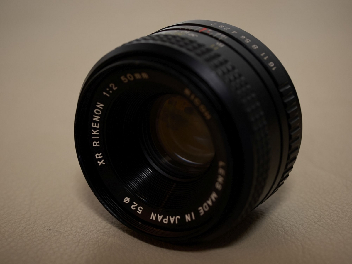 XR RIKENON 50mm F2.0 購入！ - Futatabi-Hajimeru