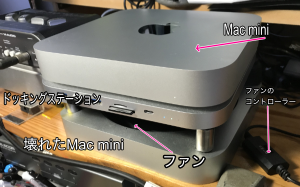 Mac miniに冷却ファンを取り付ける - 星みるみち